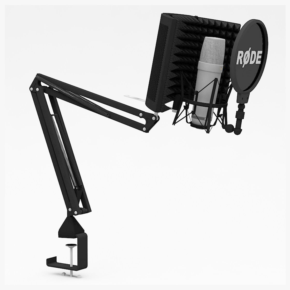 Rode Microphone 3D model | CGTrader
