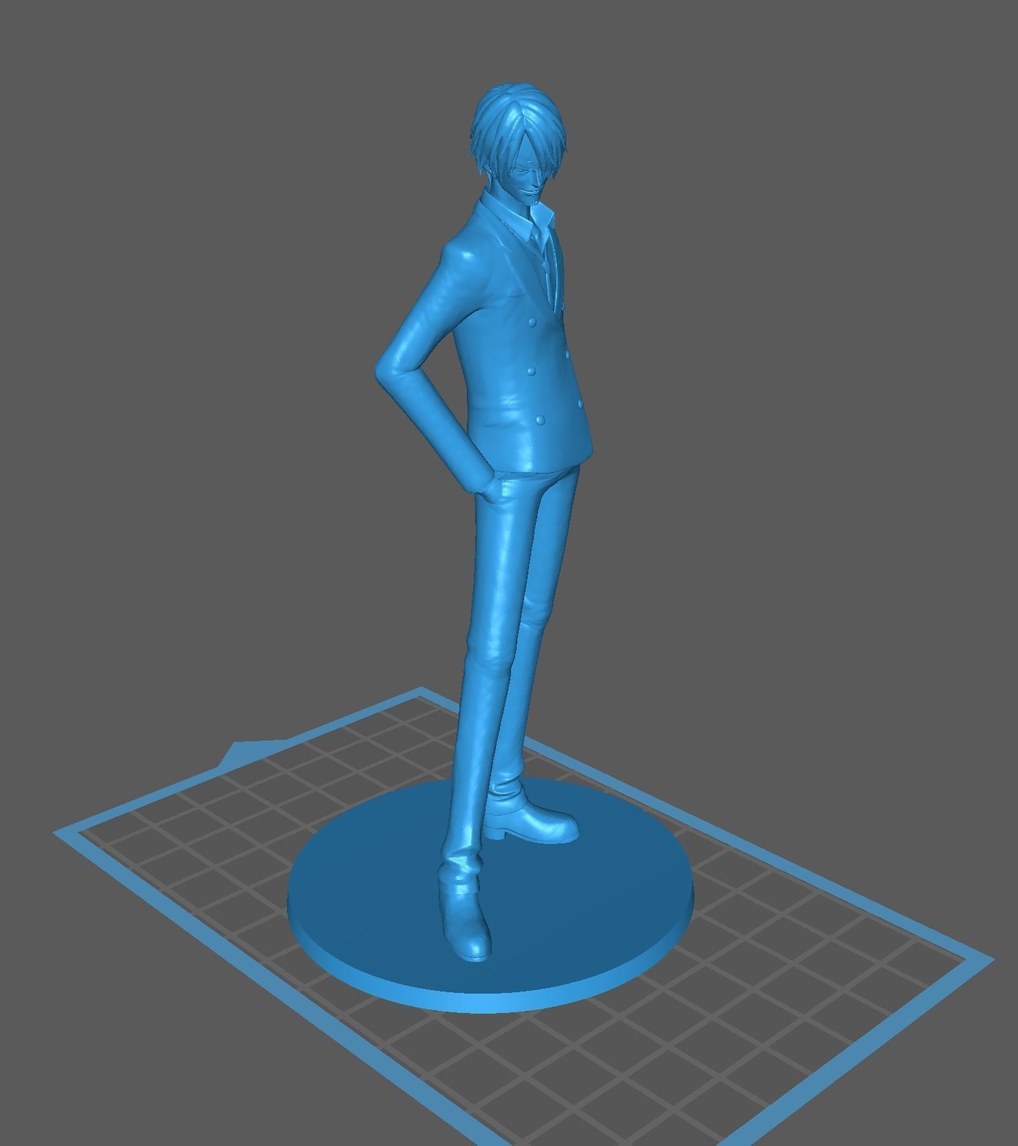 Sanji time skip - One Piece 3D print model 3D model 3D printable | CGTrader