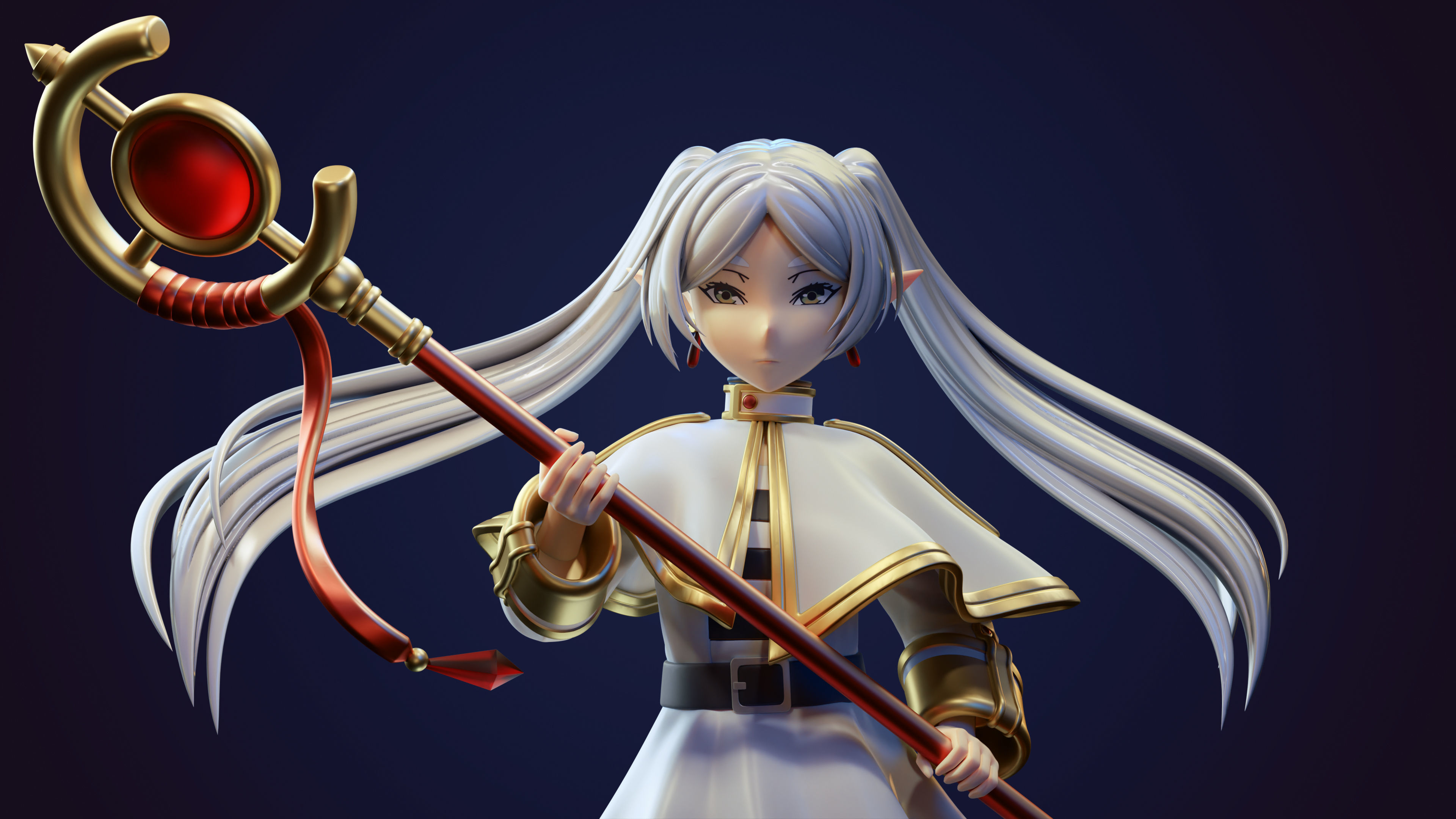 Frieren Beyond Journeys End 3D model 3D printable | CGTrader