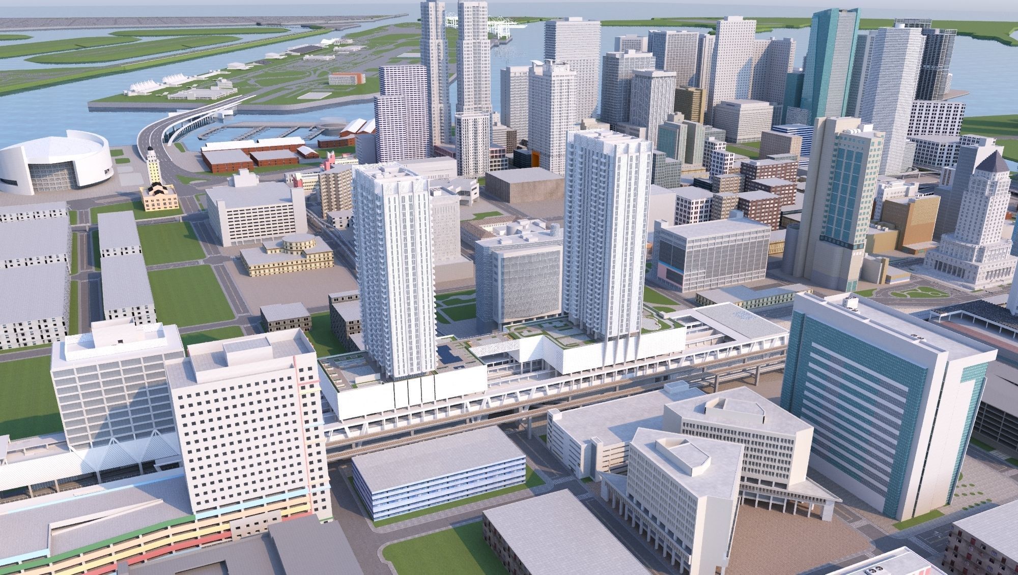 Miami 3D model 3D model | CGTrader