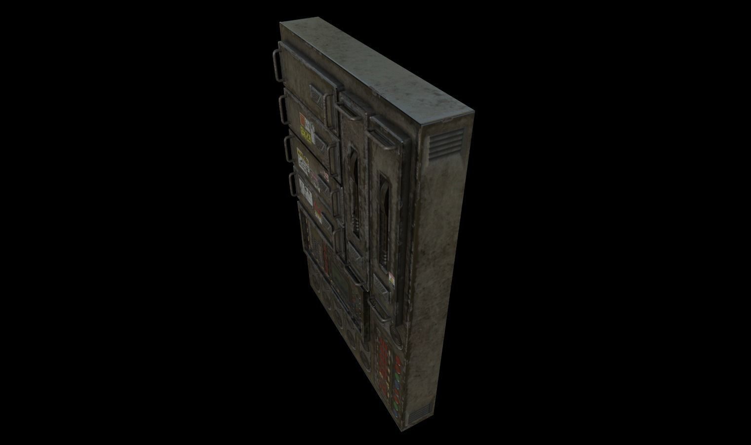 3D model Control Panels pack 1 VR / AR / low-poly | CGTrader