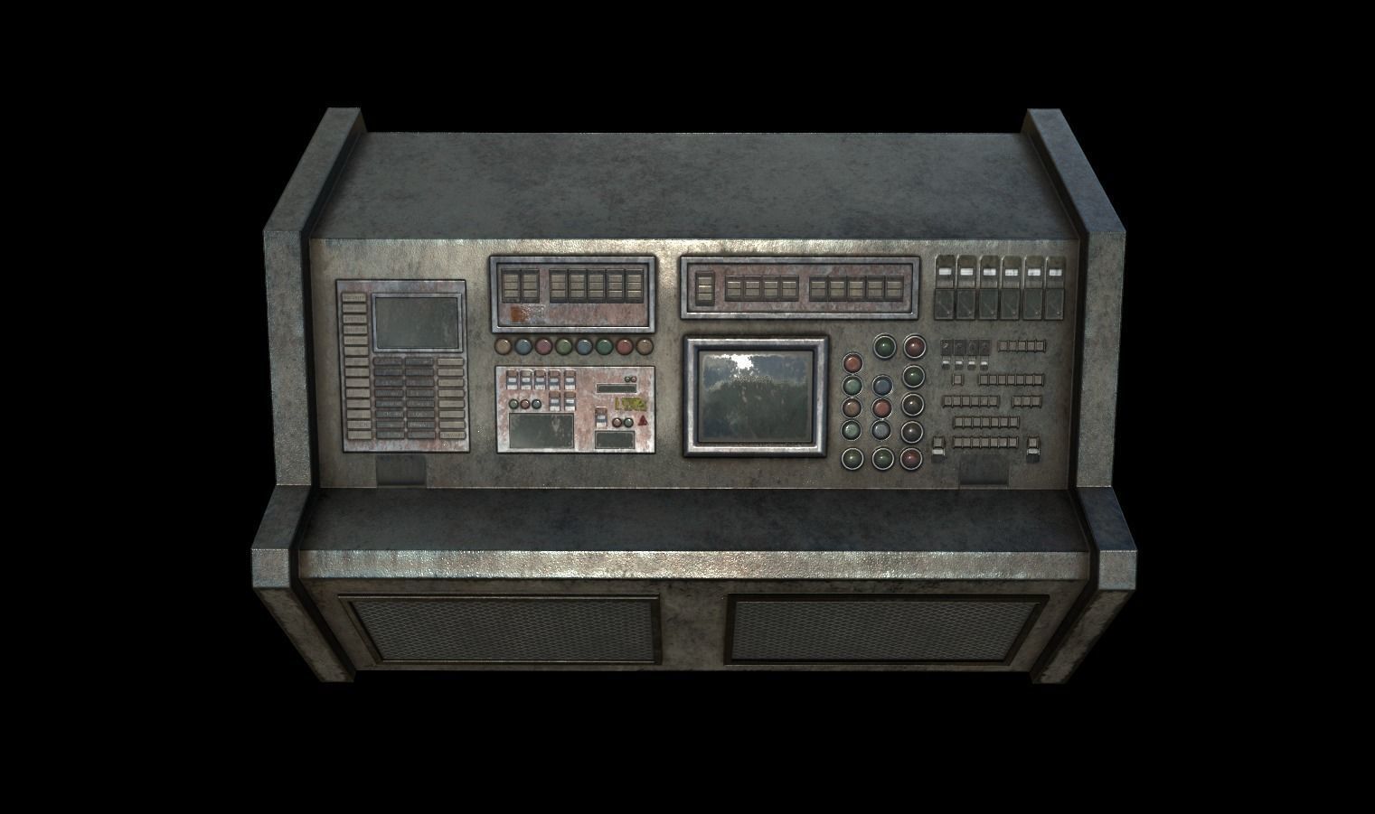 3D model Control Panels pack 1 VR / AR / low-poly | CGTrader