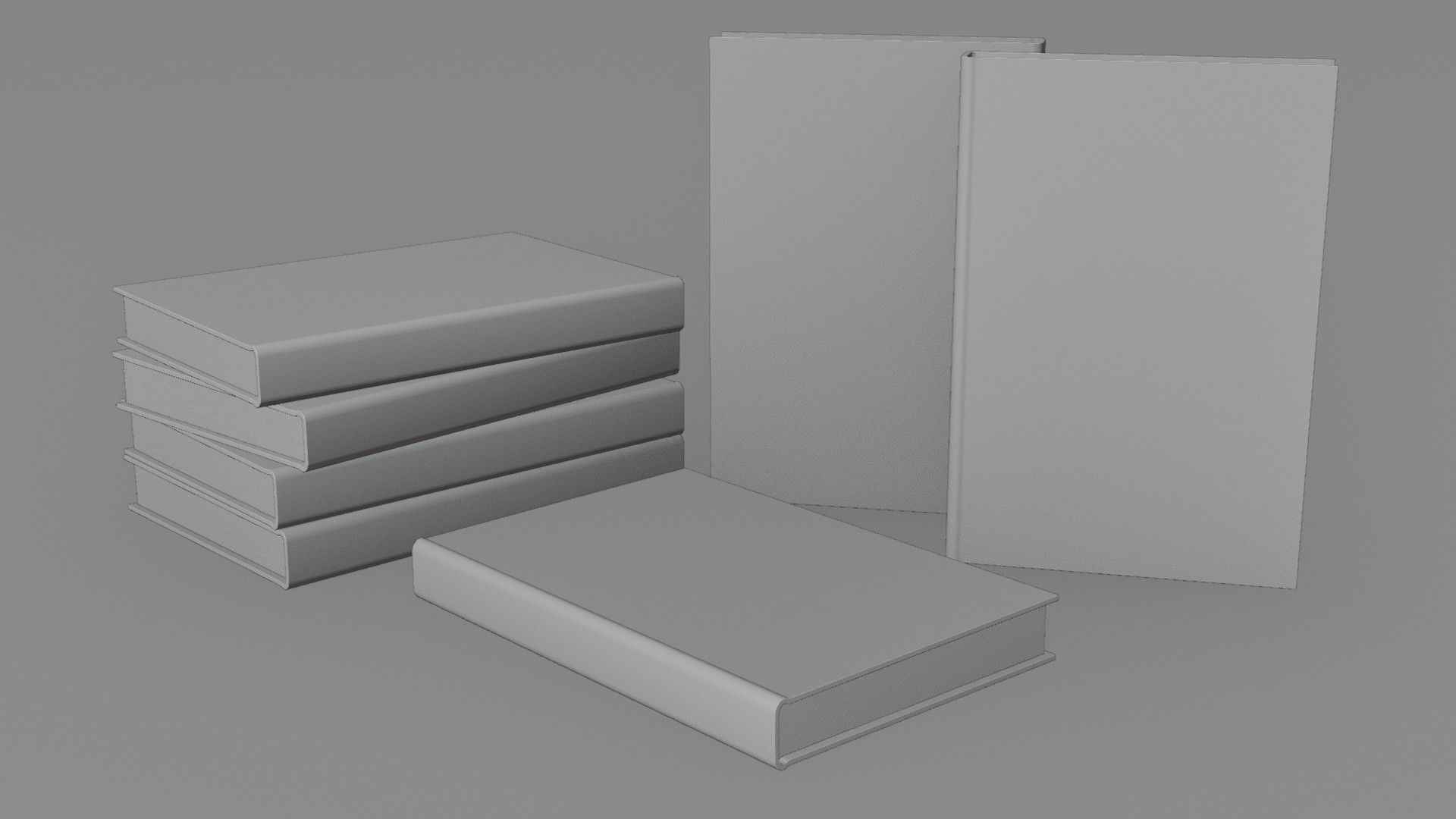 3D model Book Mockup VR / AR / low-poly | CGTrader