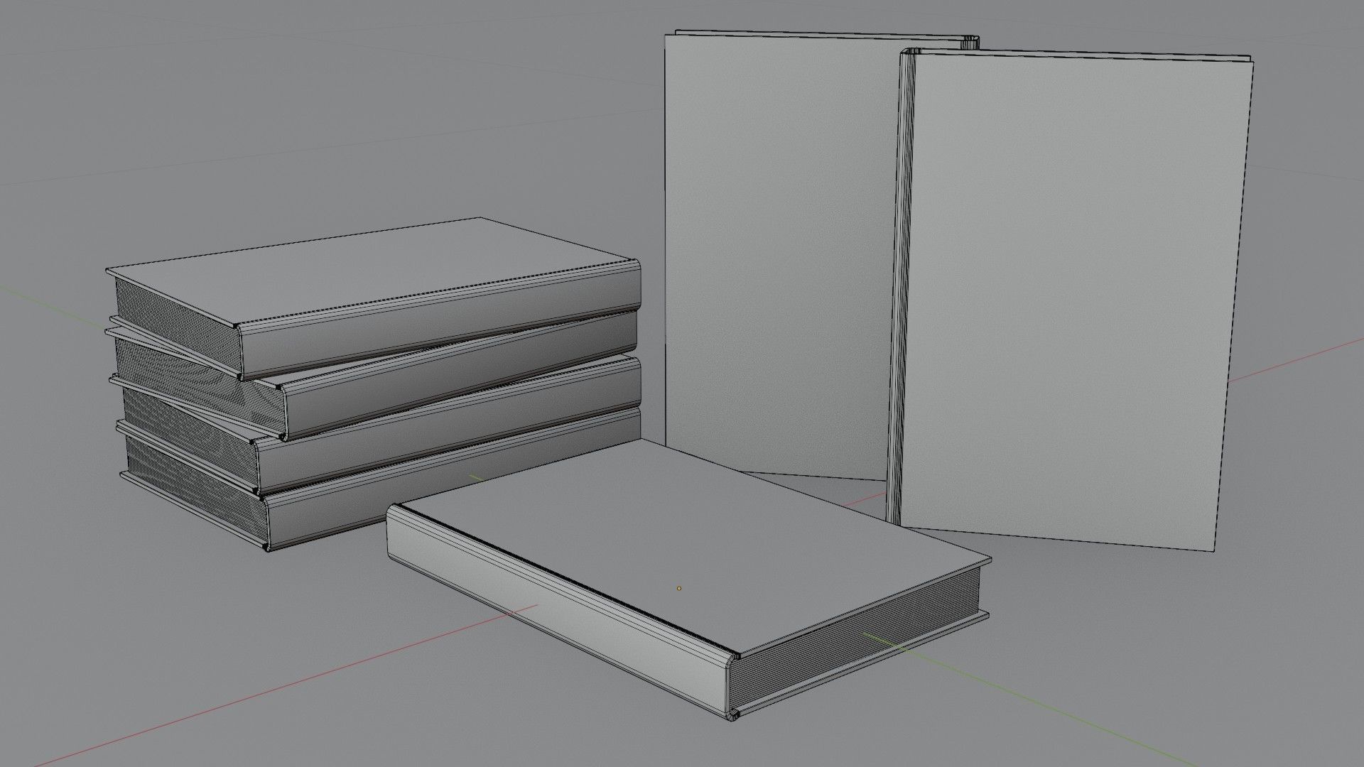 3D model Book Mockup VR / AR / low-poly | CGTrader