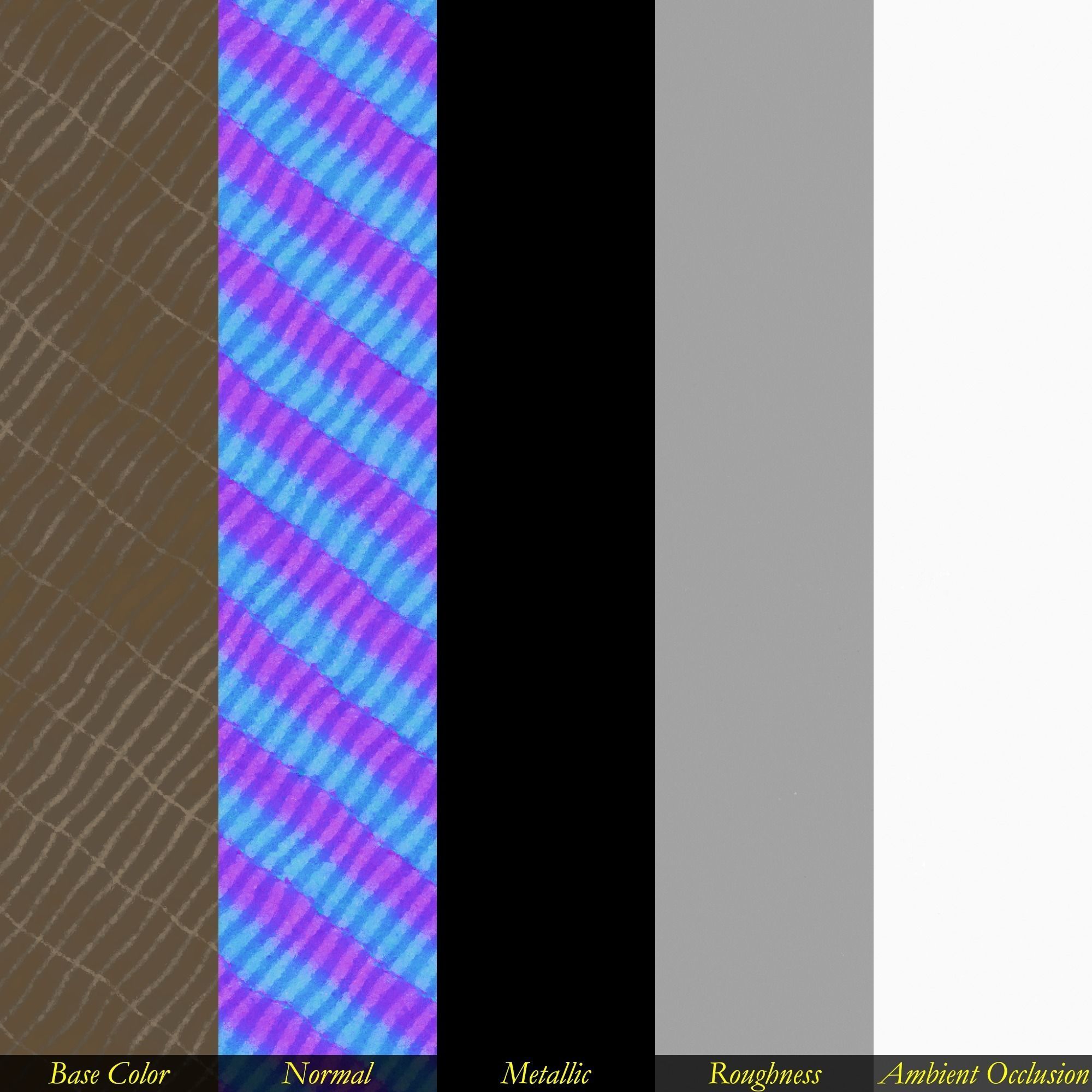 Rope Seamless PBR and Unity Textures incl Material Texture | CGTrader