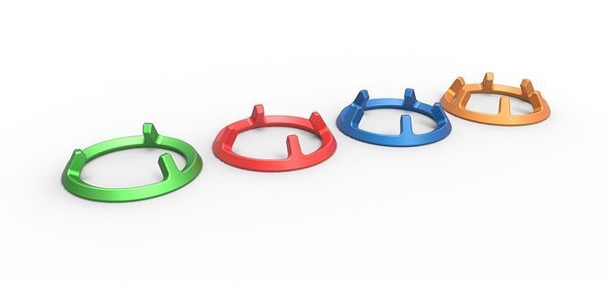 Pokeball stand Set 2 3D model 3D printable | CGTrader