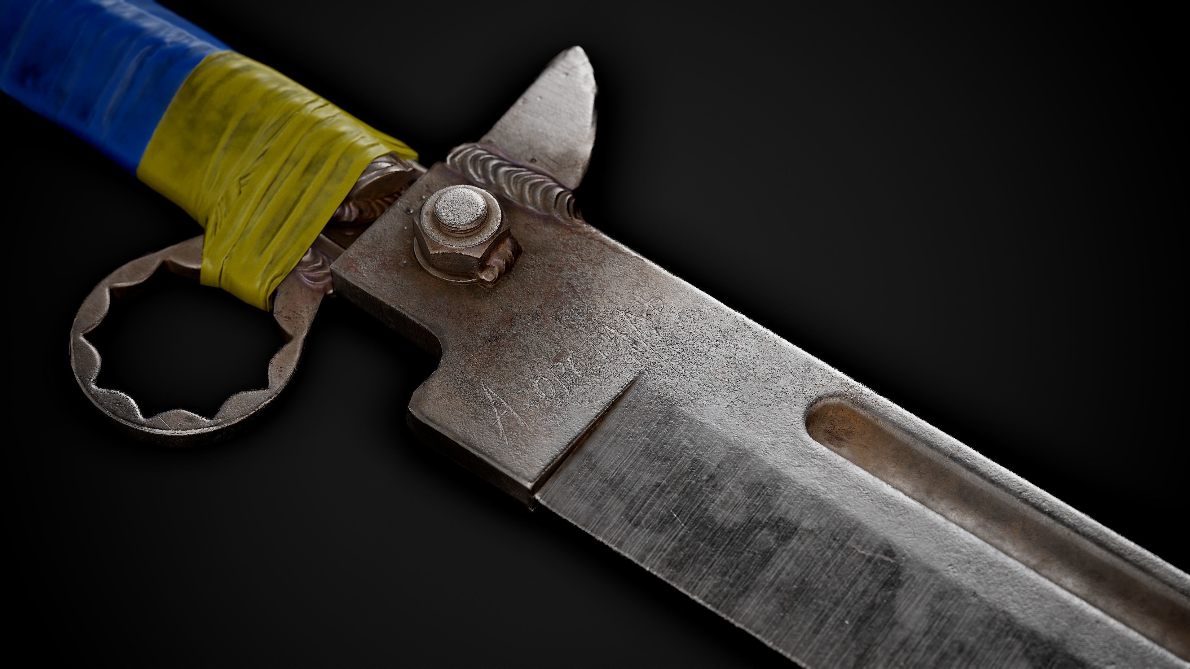 3D model Homemade knife Game-ready VR / AR / low-poly | CGTrader