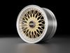 BBS Super RS gold rims 3D model | CGTrader
