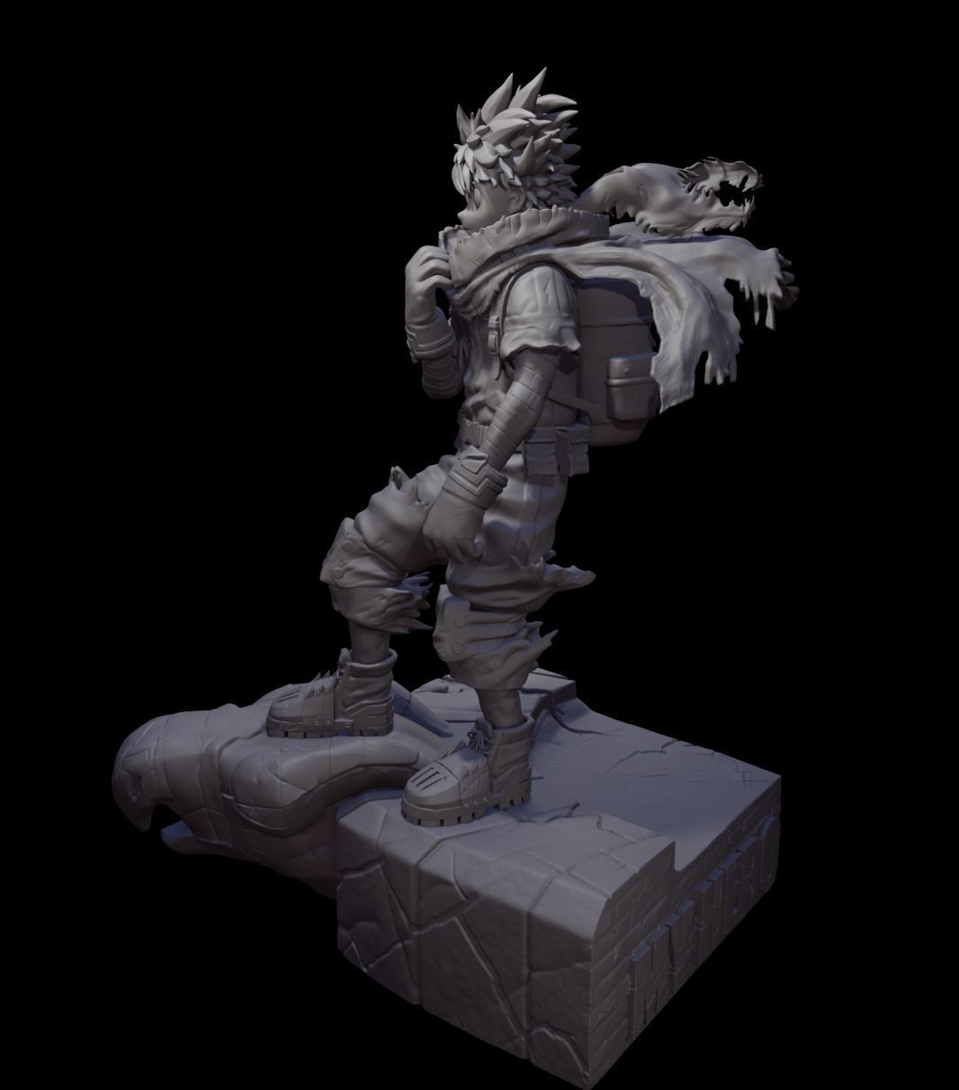 DEKU - MY HERO ACADEMIA 3D model 3D printable | CGTrader