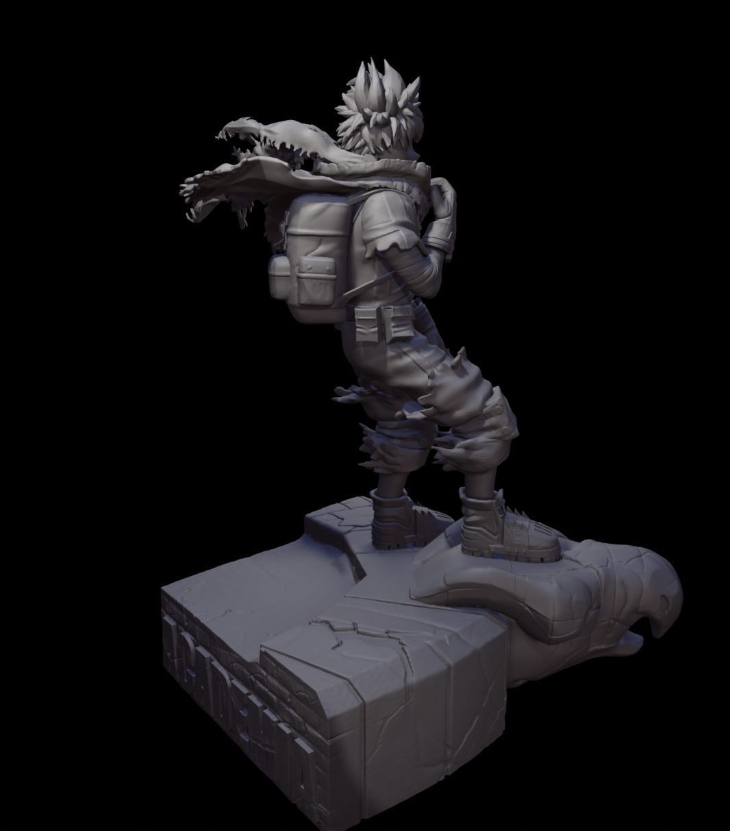 DEKU - MY HERO ACADEMIA 3D model 3D printable | CGTrader