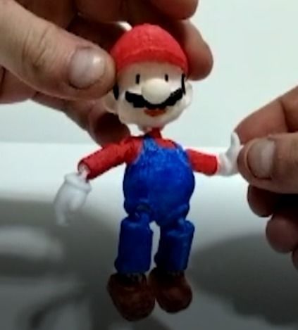 FLEXI MARIO BROSS 3D model 3D printable | CGTrader