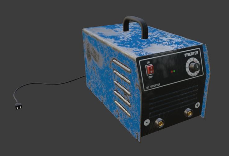 Welding machine 3D model | CGTrader