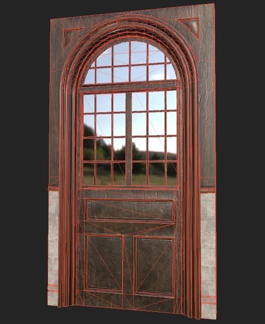 3D model Windows Wall PBR VR / AR / low-poly | CGTrader