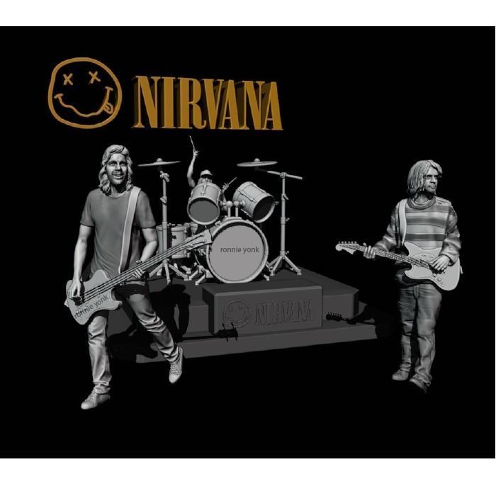 Krist Novoselic -nirvana 3dprinting 3D model 3D printable | CGTrader