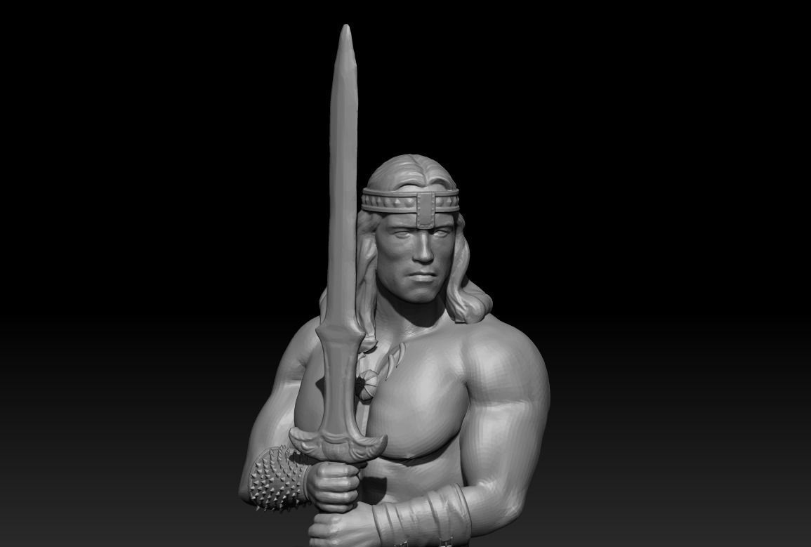 Conan The Barbarian 3D model 3D printable | CGTrader