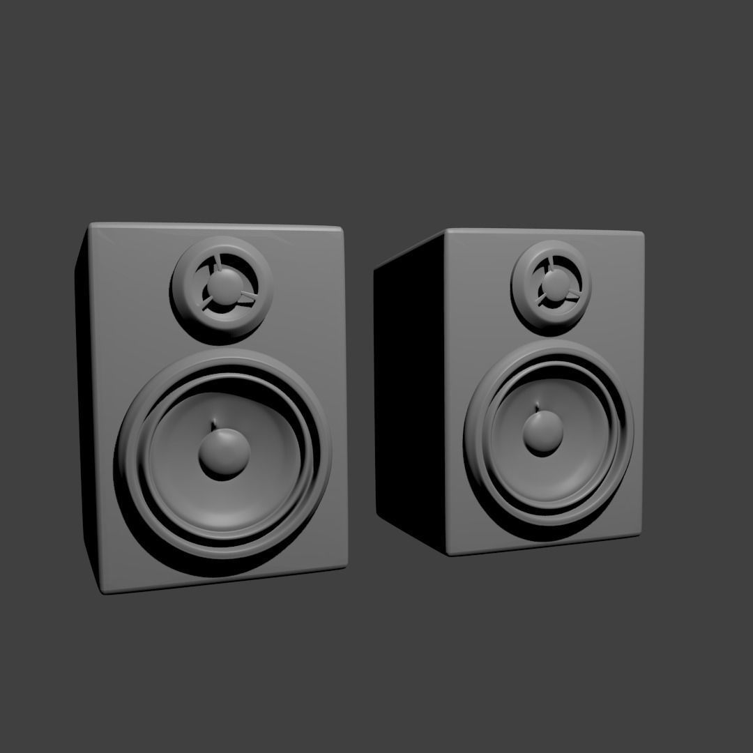 Sub woofers free VR / AR / low-poly 3D model | CGTrader