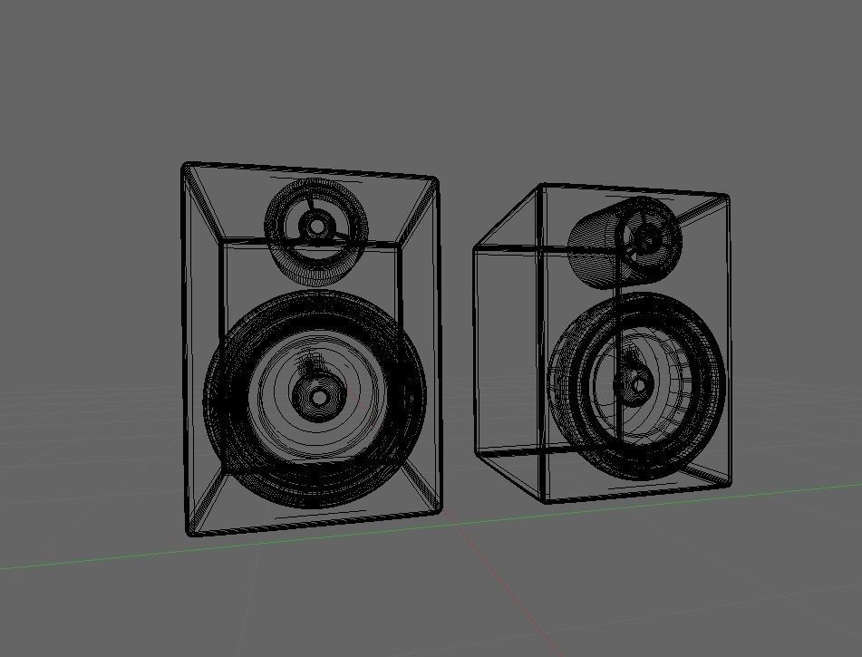 Sub woofers free VR / AR / low-poly 3D model | CGTrader