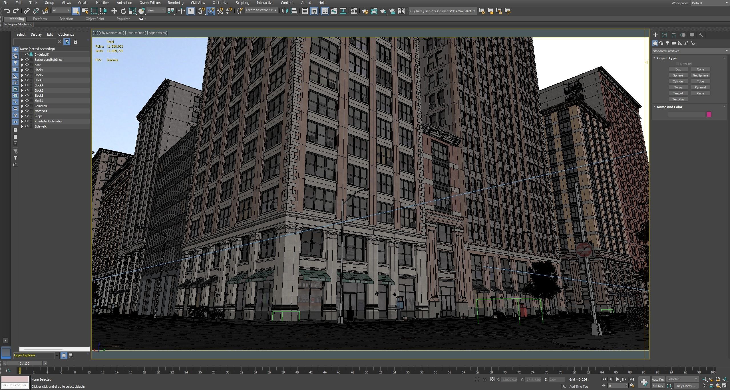 3D model Downtown City Pack VR / AR / low-poly | CGTrader