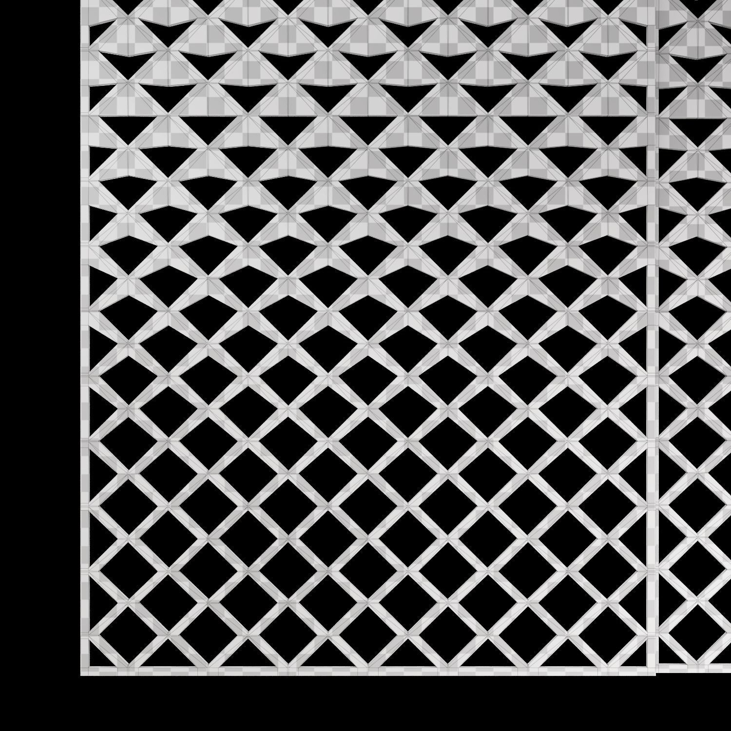 Turf Flow Cutsheet 3D model | CGTrader