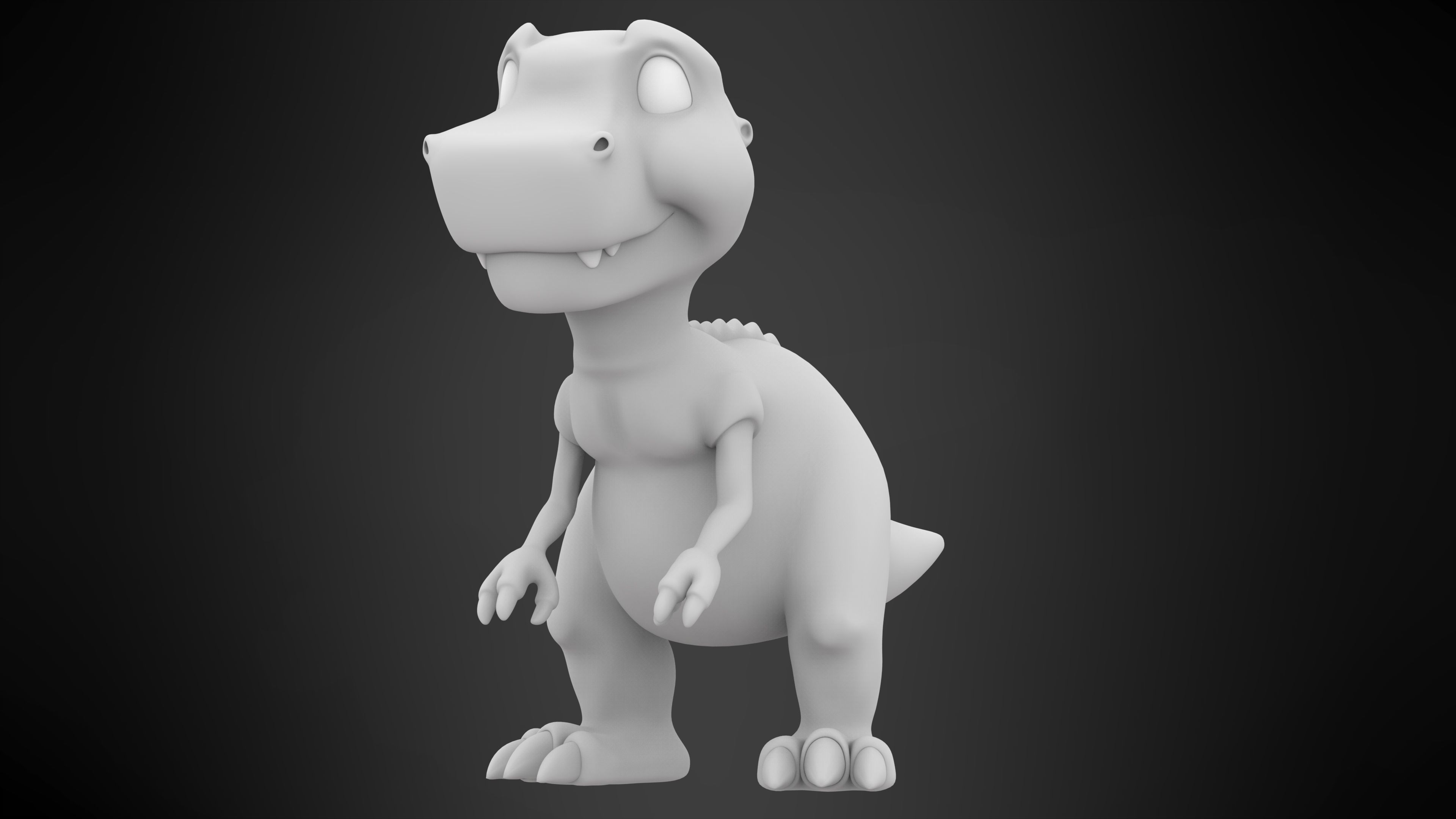 Sharptooth Cub 3D model | CGTrader