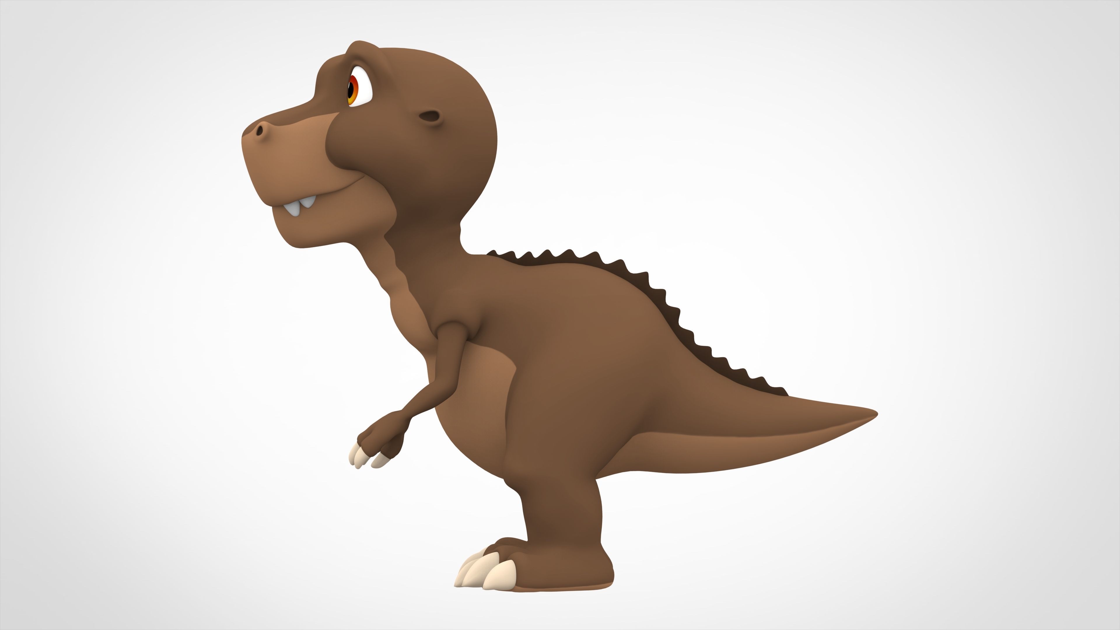 Sharptooth Cub 3D model | CGTrader