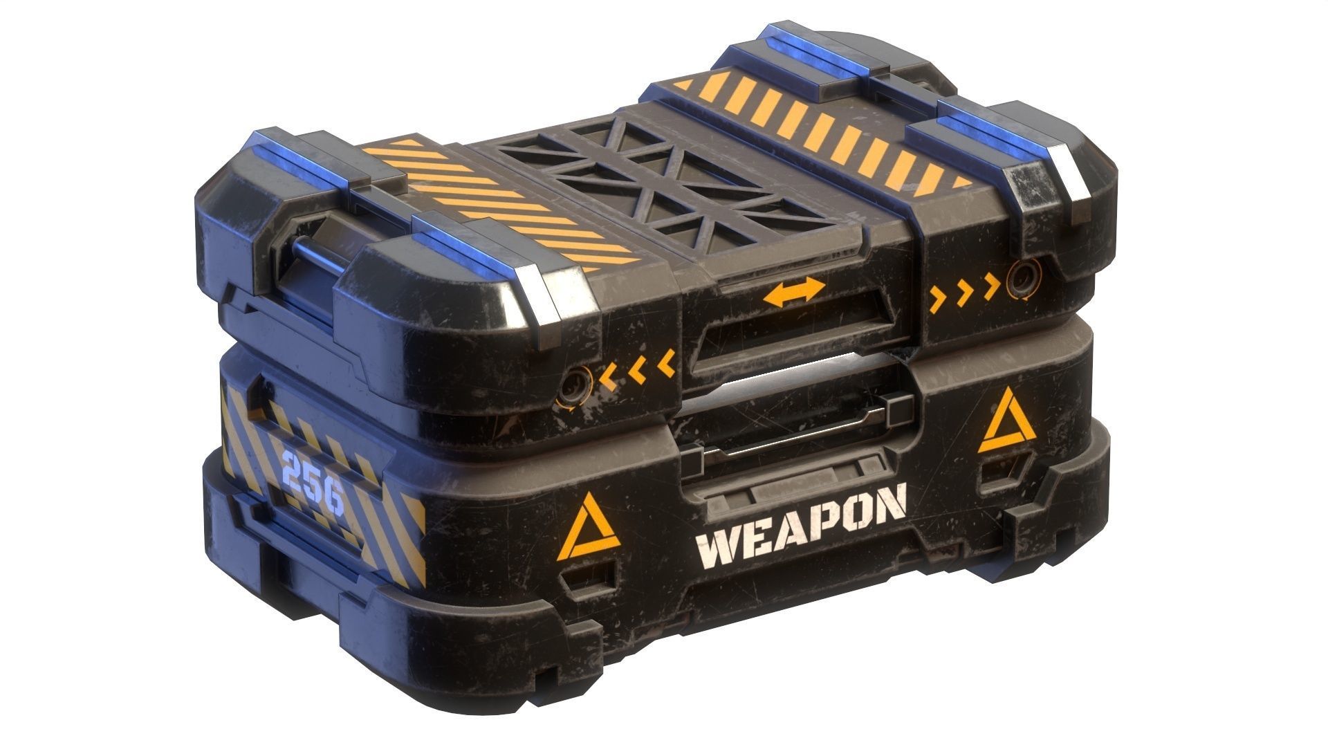 3D model Weapon Box VR / AR / low-poly | CGTrader