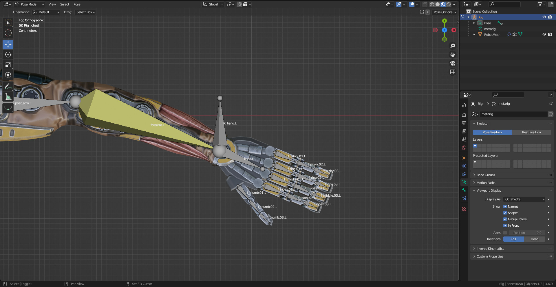 3D model Robot character rigged gameready droid Unity Unreal Engine VR ...