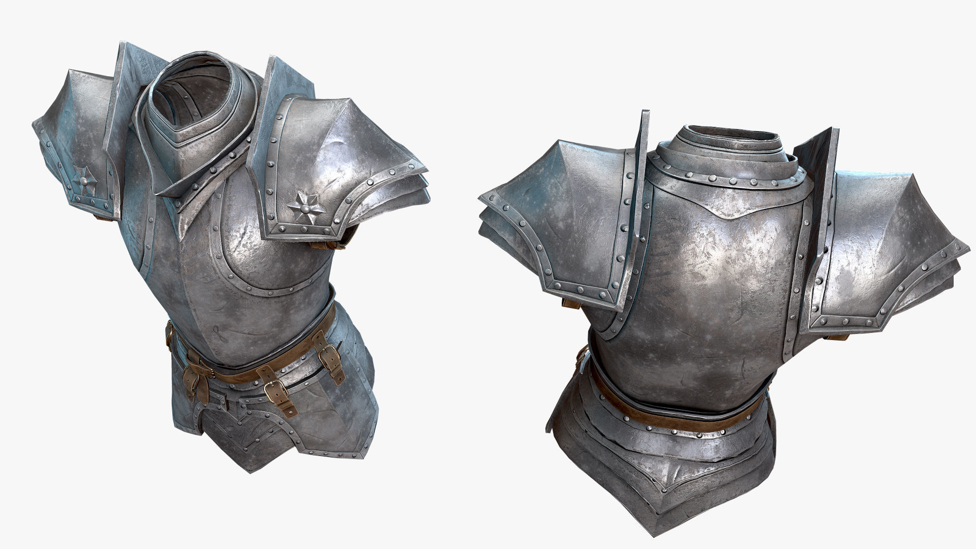 3D model Medieval Armor VR / AR / low-poly | CGTrader