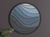 Ice Decor Wall Frame Abstract Art 3D model 3D model | CGTrader