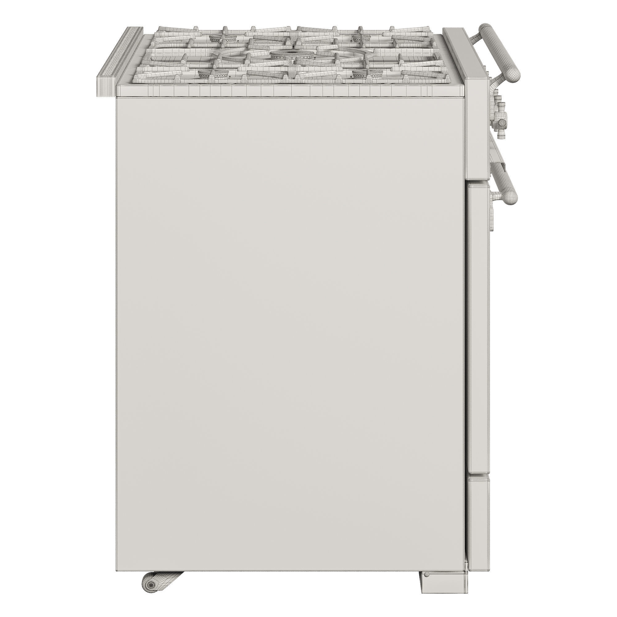 AGA Elise 36 Dual Fuel Range 3D model | CGTrader