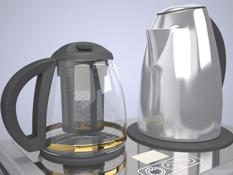 Tea Maker 2095 free 3D model | CGTrader