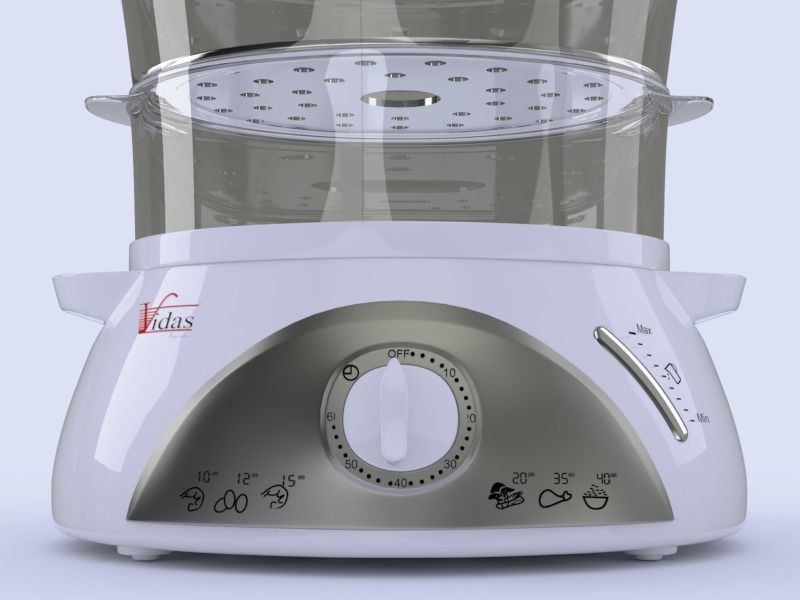 Food Steamer 1144 3D model | CGTrader