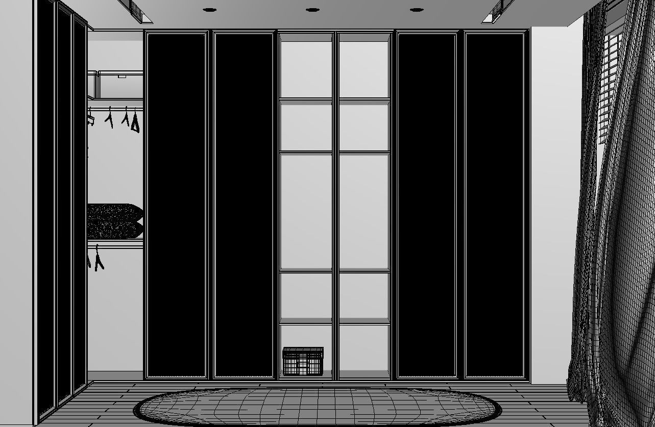 Dressing Room Scene-3 3D model | CGTrader