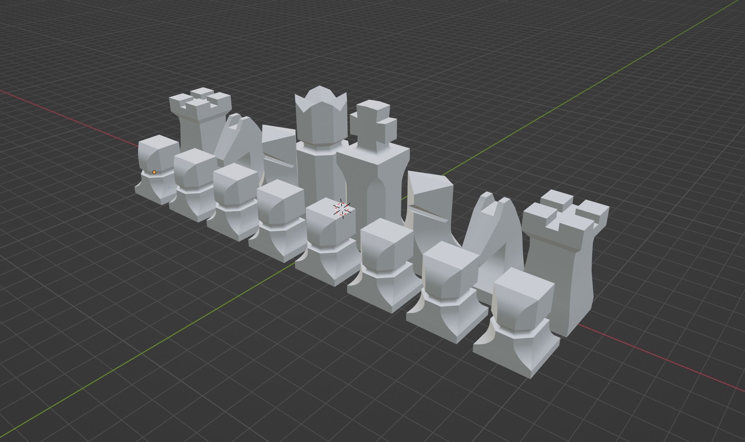 CHESS PIECES ultimate 3D model 3D printable | CGTrader