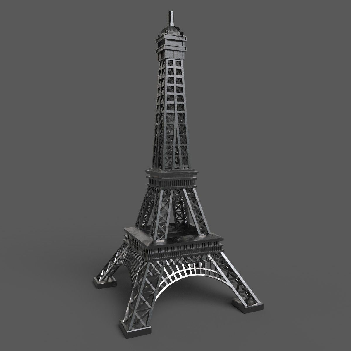 3D model Eiffel Tower VR / AR / low-poly | CGTrader