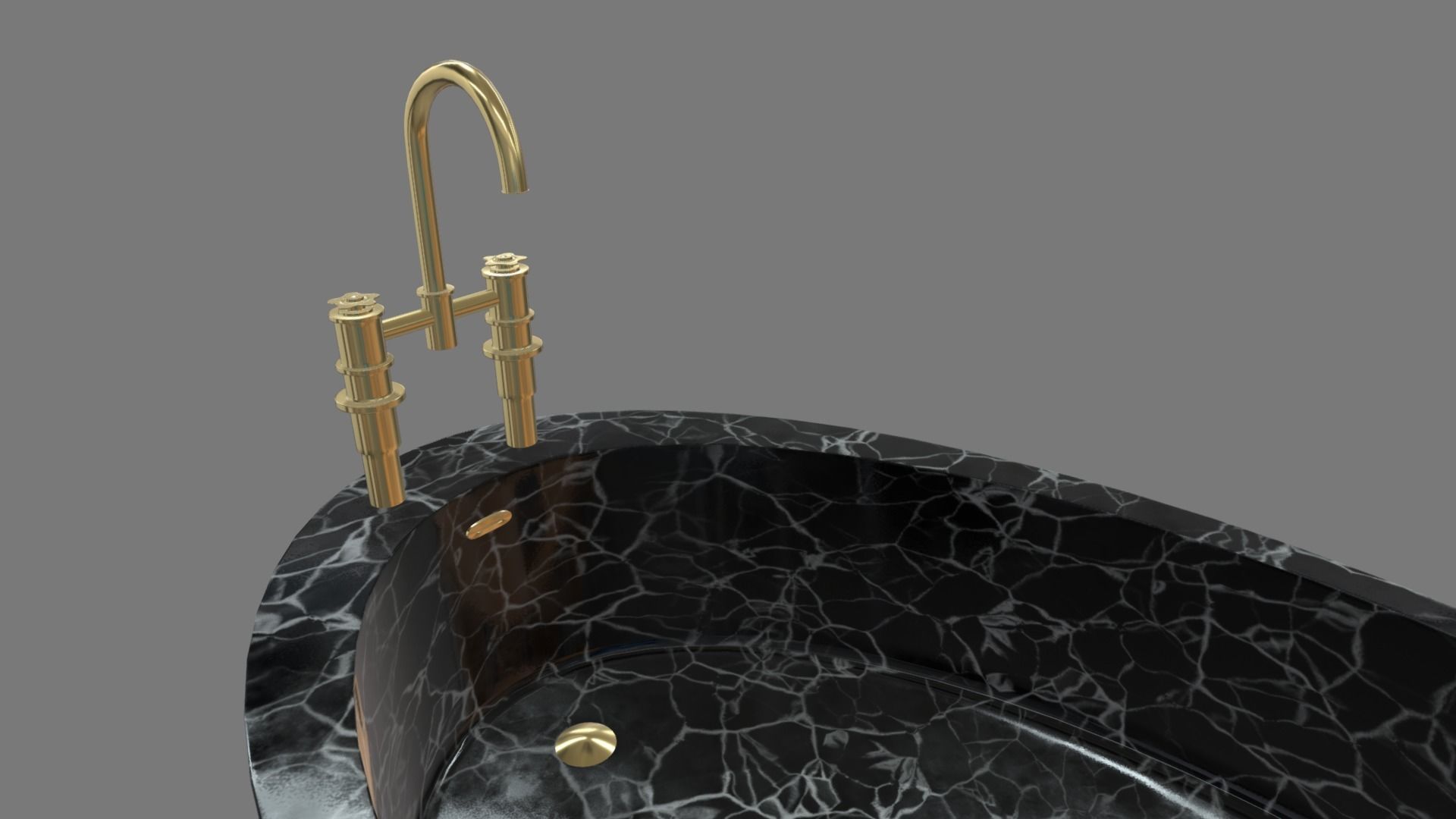 3D model Modern Luxury Bathroom Bathtub VR / AR / low-poly | CGTrader