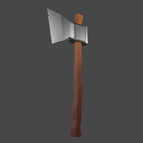 3D model Low-Poly Axe VR / AR / low-poly | CGTrader