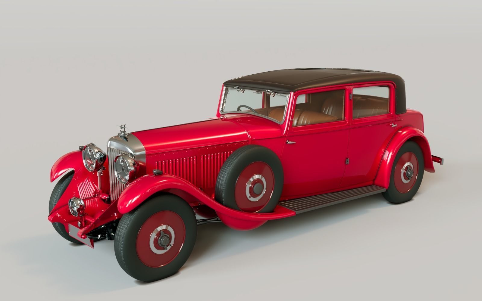 BENTLEY CAR 1931 model 3D model | CGTrader