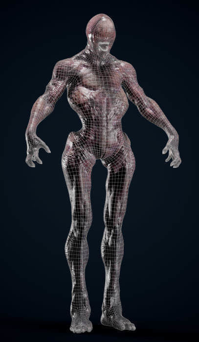 3D model Blind Creature VR / AR / low-poly | CGTrader