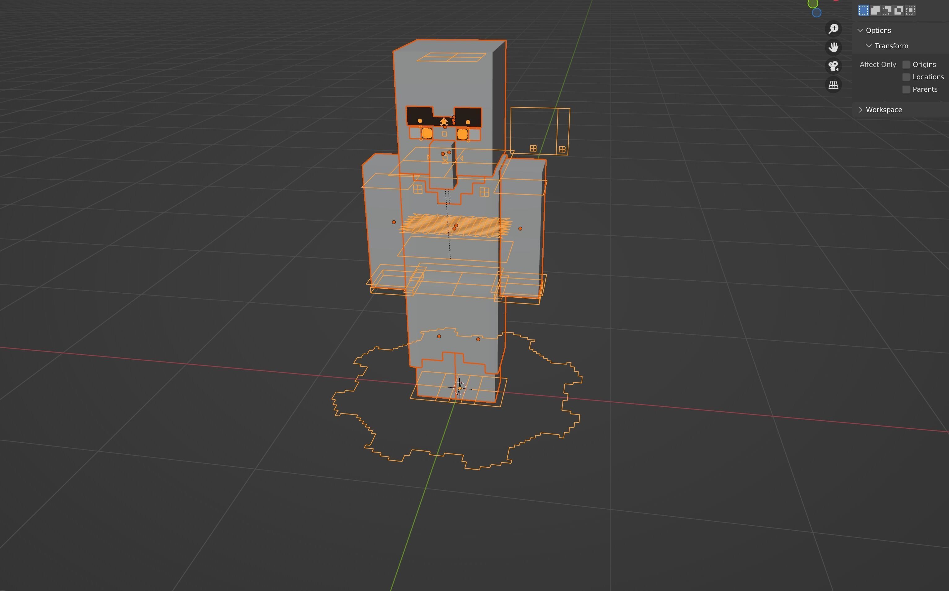 3D model Minecraft Evoker Rigged VR / AR / low-poly | CGTrader