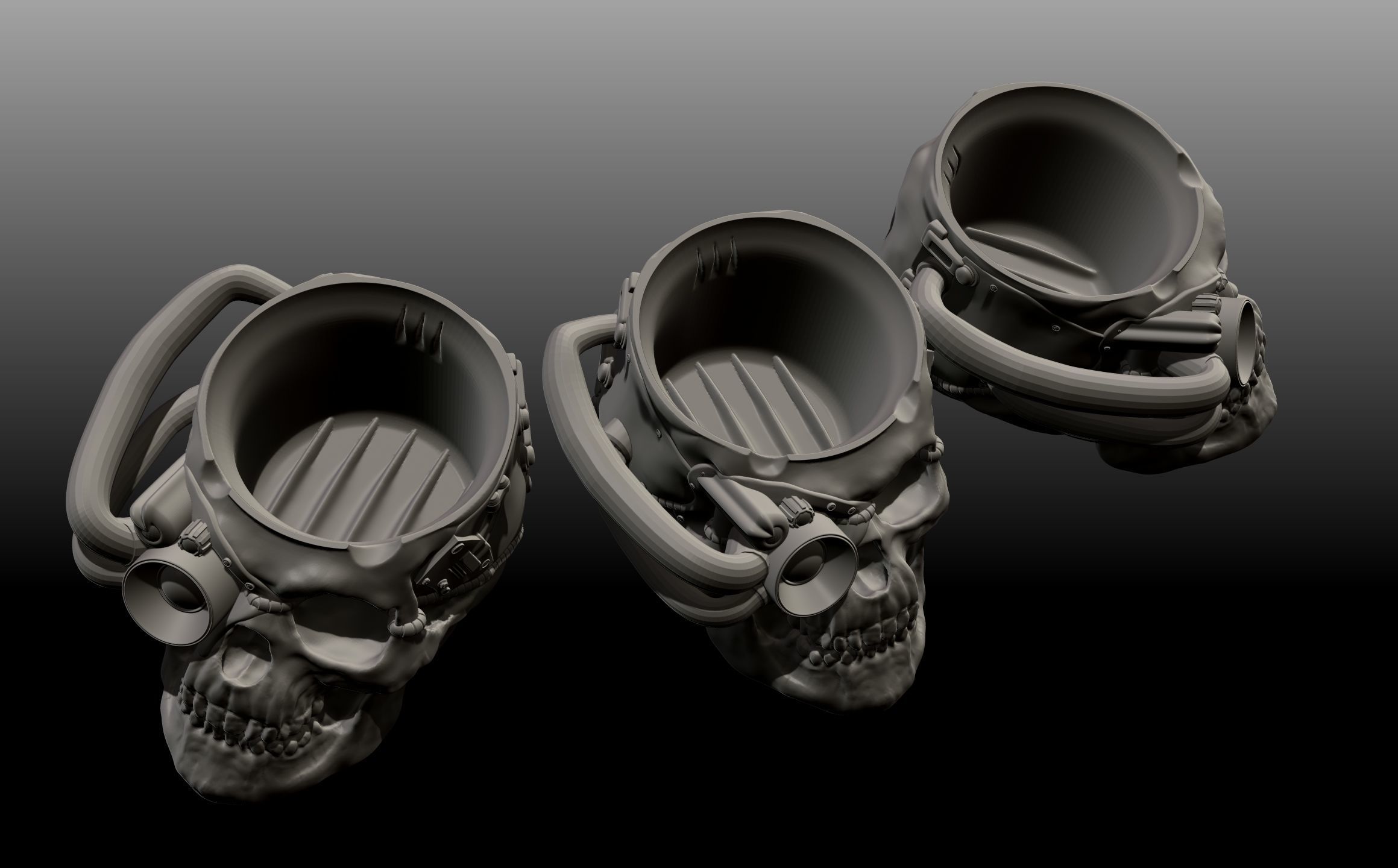 Servo Skull 3D Printable 3D model 3D printable | CGTrader