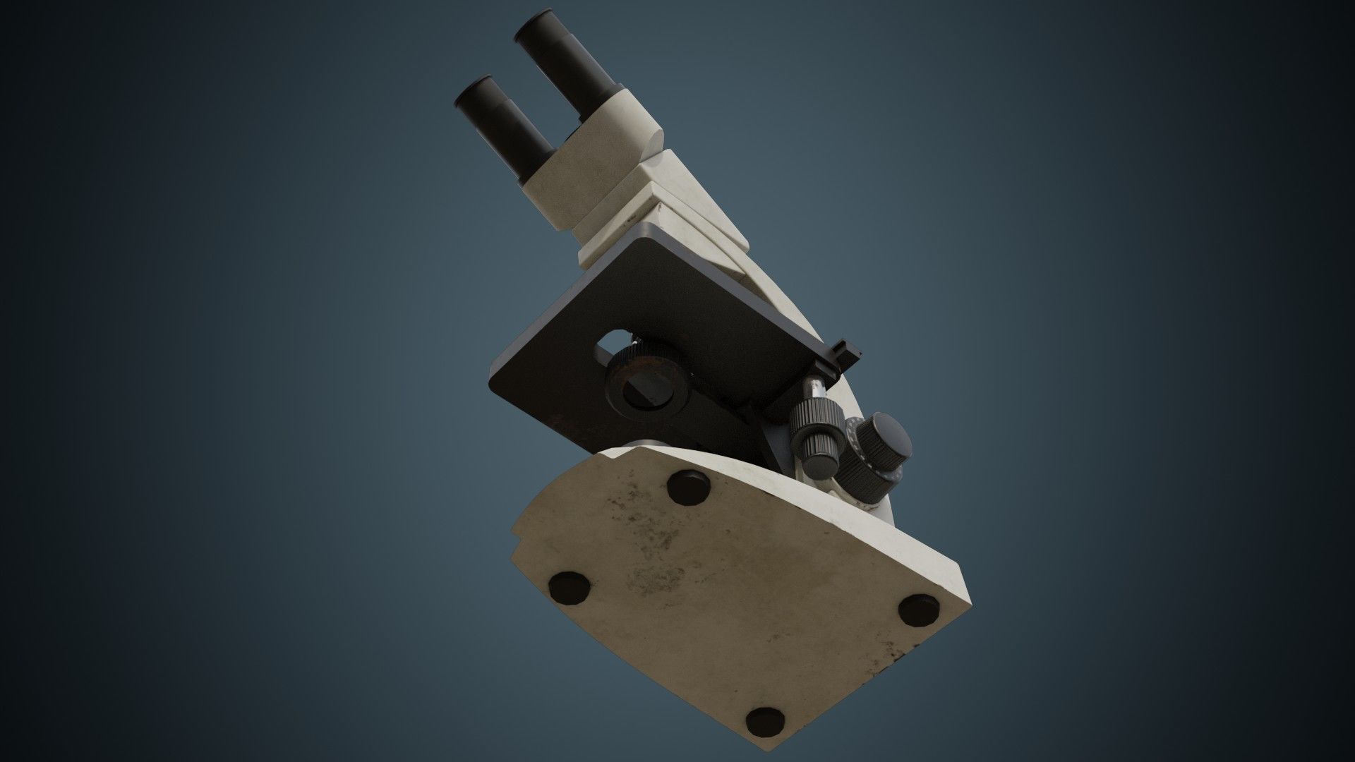 3D model Microscope 2B VR / AR / low-poly | CGTrader