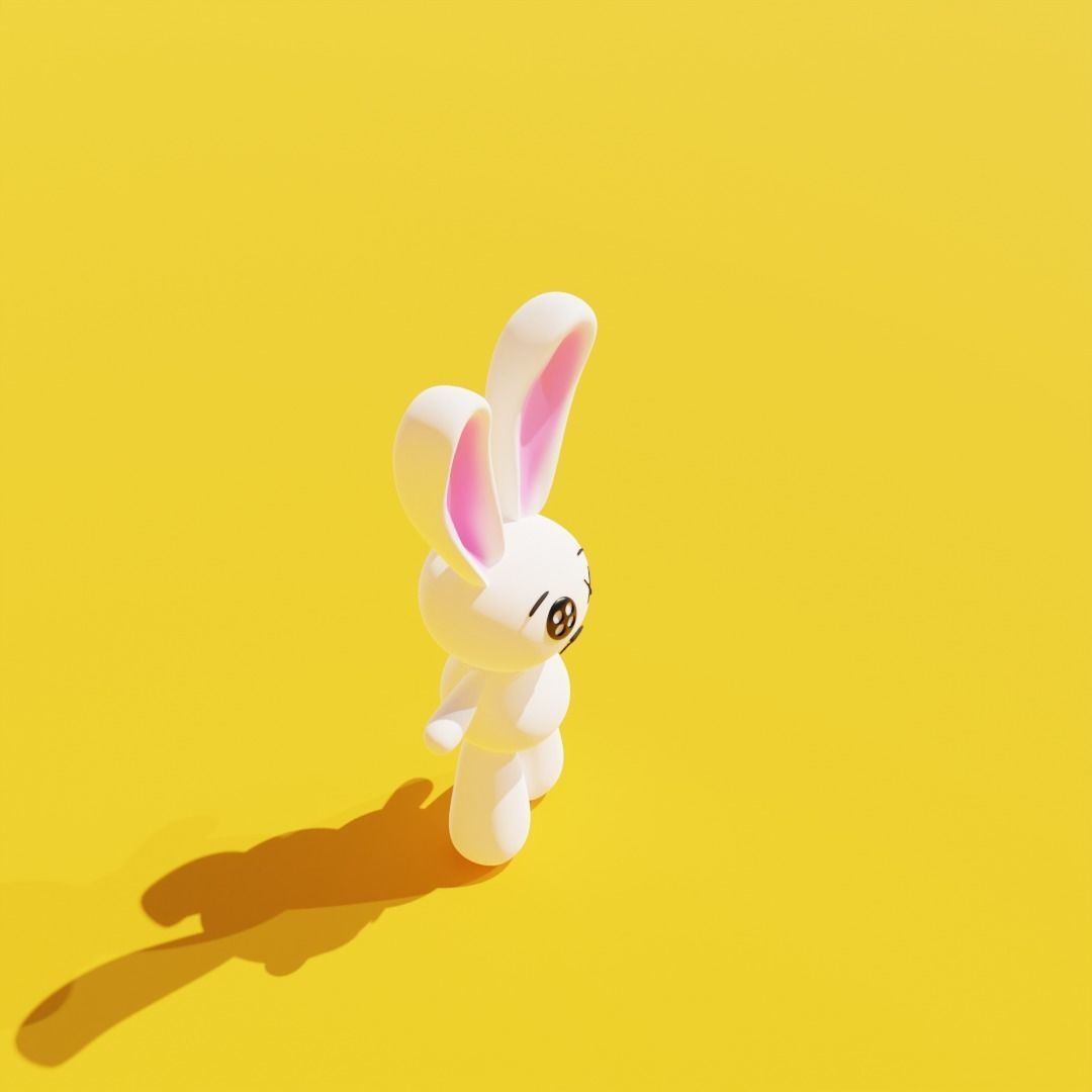 Bunny free 3D model | CGTrader