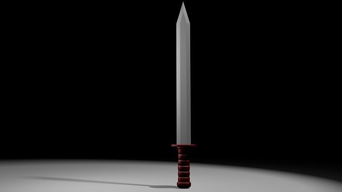 Sward free VR / AR / low-poly 3D model | CGTrader