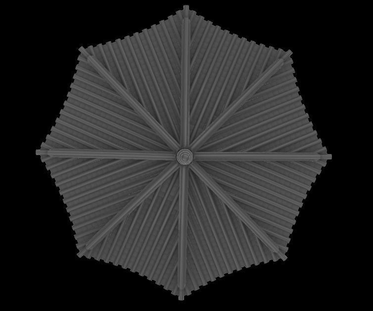 Traditional Octagonal Pavilion 3D model | CGTrader