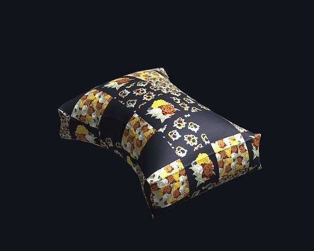 3D model Cushion-Pillow VR / AR / low-poly | CGTrader