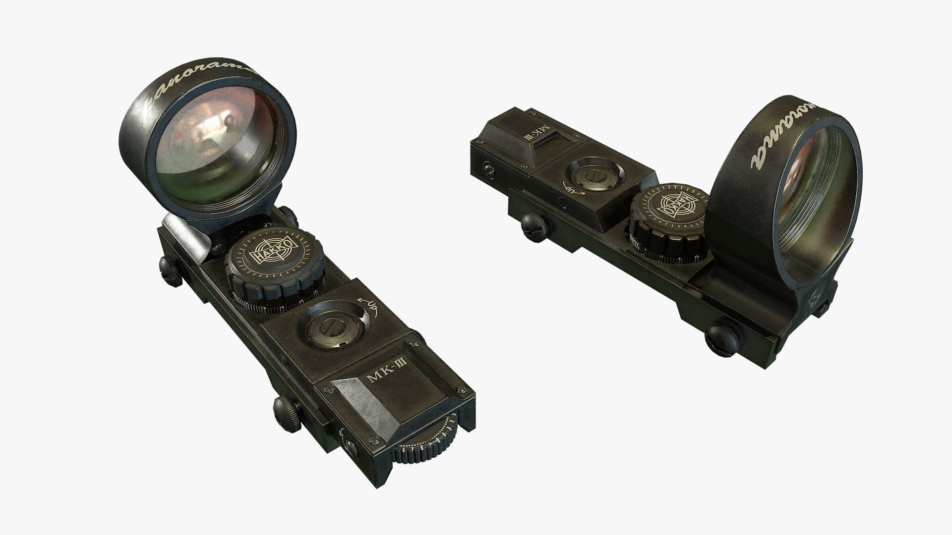 3D model Optical Scope Panorama mk3 VR / AR / low-poly | CGTrader