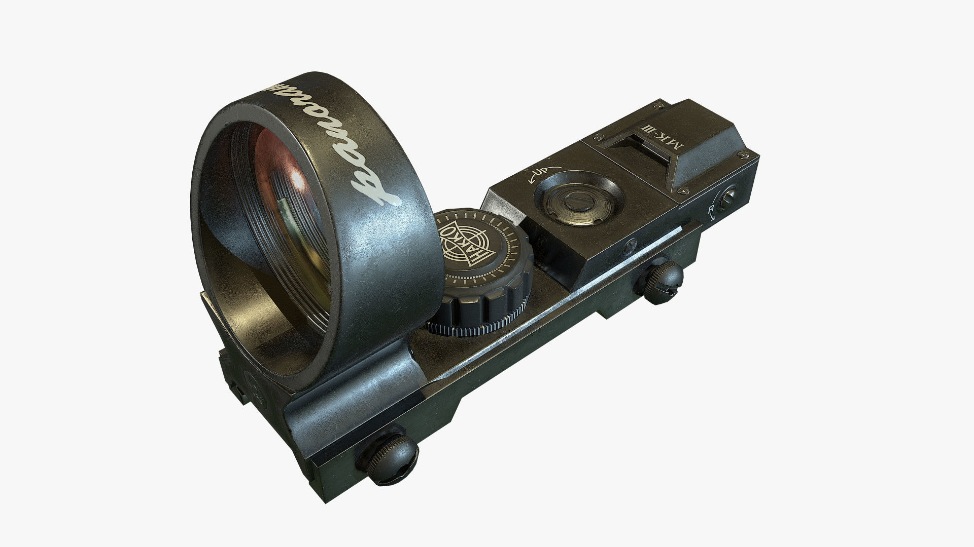 3D model Optical Scope Panorama mk3 VR / AR / low-poly | CGTrader