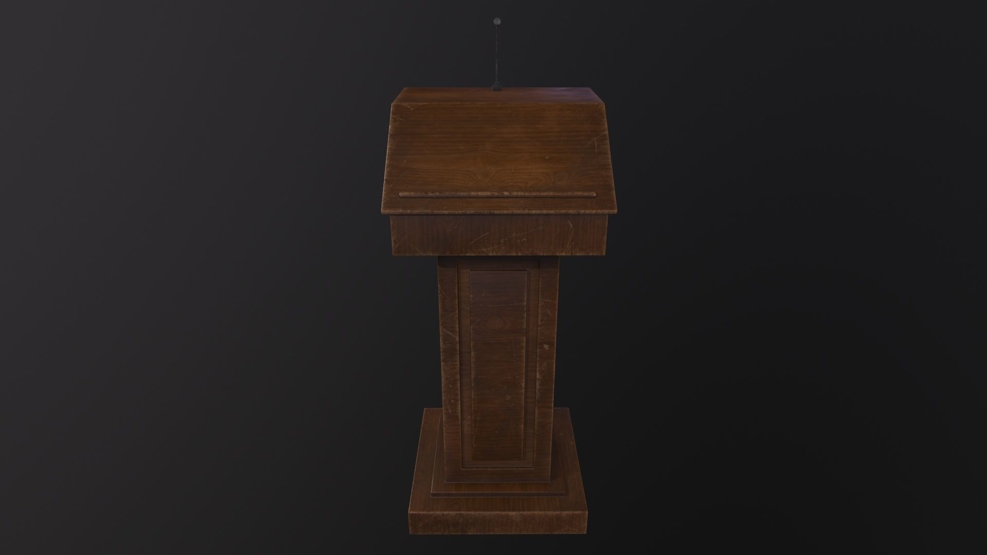 3D model Podium 3D Model VR / AR / low-poly | CGTrader