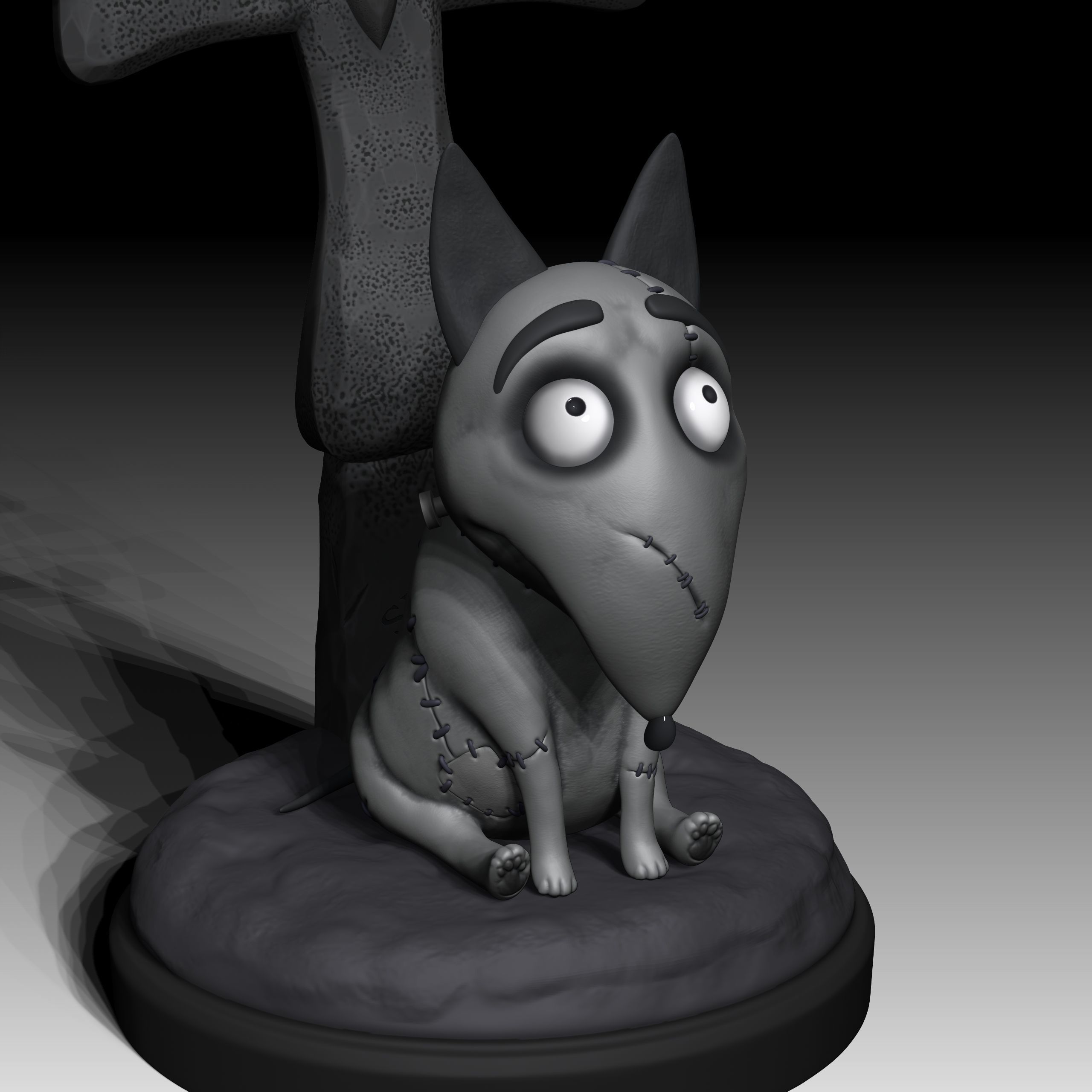Sparky from Frankenweenie 3D model 3D printable | CGTrader